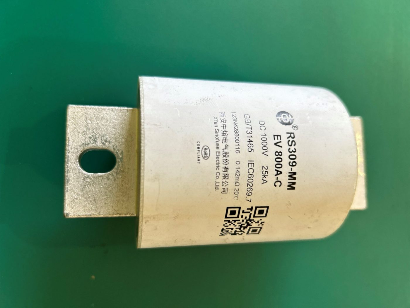 Fusible RS309-MM EV 800A-C – Intelligent Battery Analytics